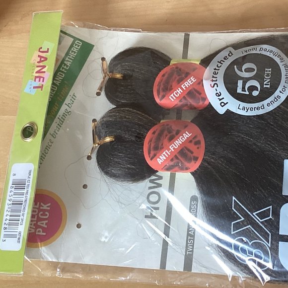 Janet | Accessories | Janet Prestretched Dark Brown And Dirty Blond ...